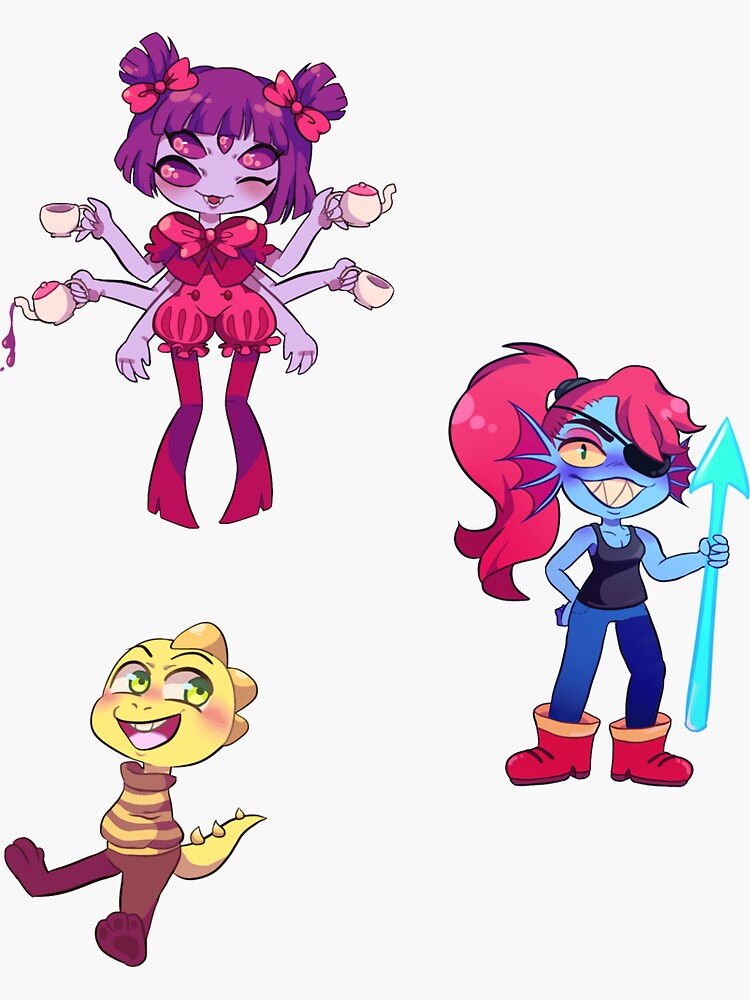 "Undertale stickers (set #1)" Sticker by midnight-rabbit | Redbubble