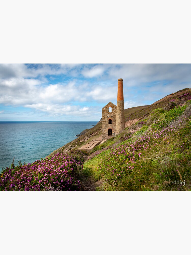 "Cornwall tin mines" Sticker by eddiej | Redbubble