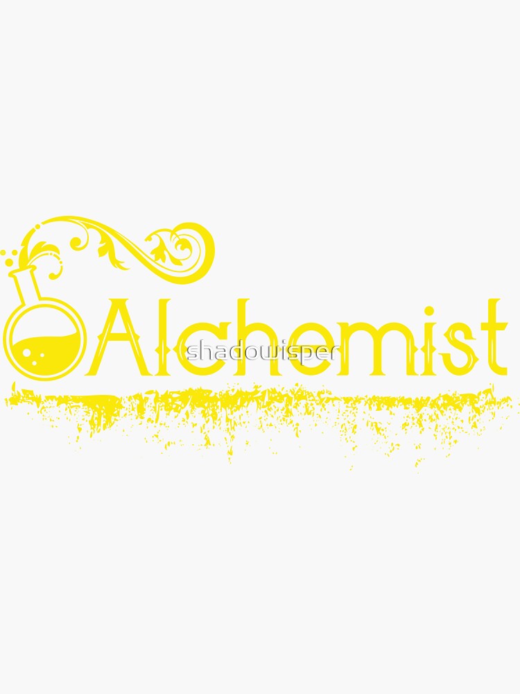 "Alchemist RPG Class for Role Playing Gamers" Sticker by shadowisper ...