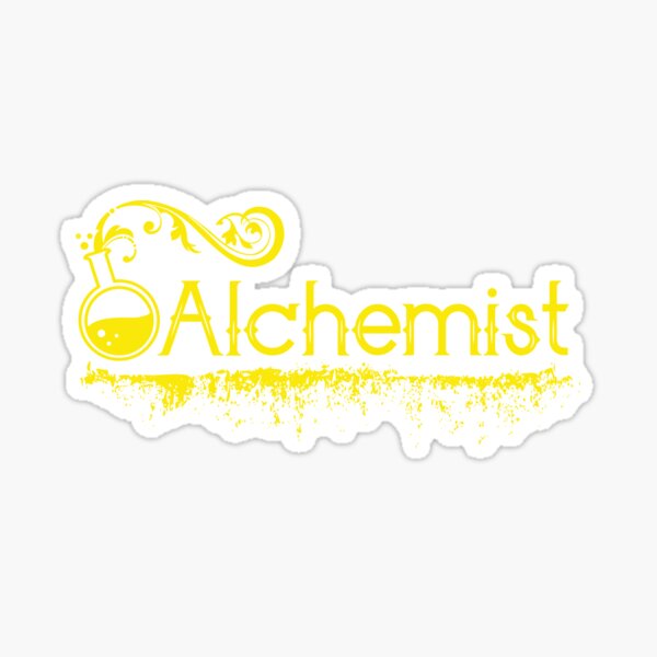 "Alchemist RPG Class for Role Playing Gamers" Sticker by shadowisper ...