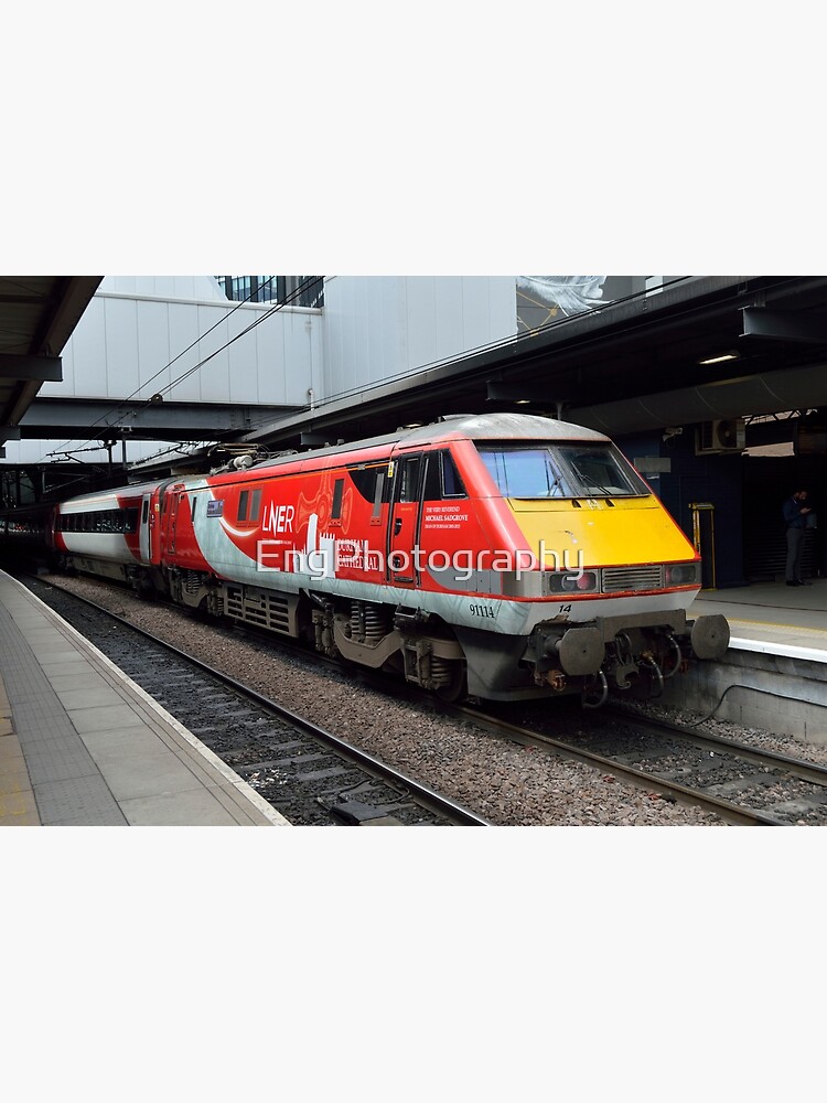 "London North Eastern Railway Class 91 IC225 at Leeds" Poster by ...