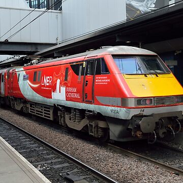 "London North Eastern Railway Class 91 IC225 at Leeds" Sticker for Sale ...