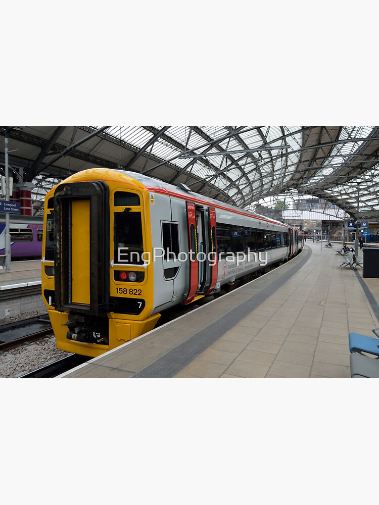 "TfW rail class 158 Liverpool Lime Street" Sticker for Sale by ...