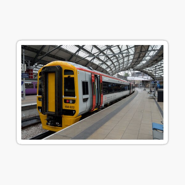 "TfW rail class 158 Liverpool Lime Street" Sticker for Sale by ...