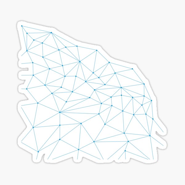 "digital connection" Sticker for Sale by bc21design | Redbubble