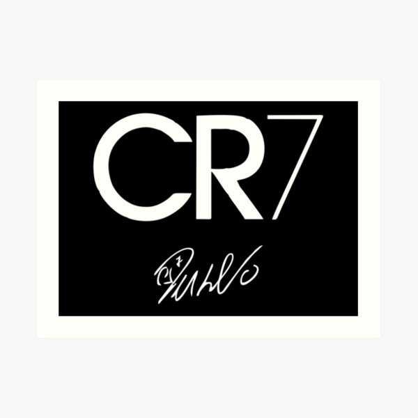 "Cristiano Ronaldo CR7 Signature" Art Print for Sale by MichaelOliva ...