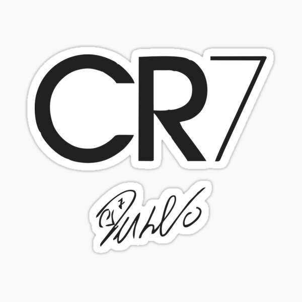 "Cristiano Ronaldo CR7 Signature" Sticker for Sale by MichaelOliva ...