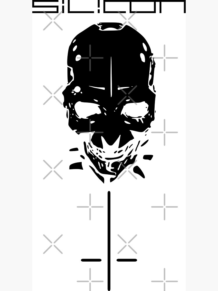 "BLAME! - Silicon (Black)" Art Print for Sale by Fireseed-Josh | Redbubble