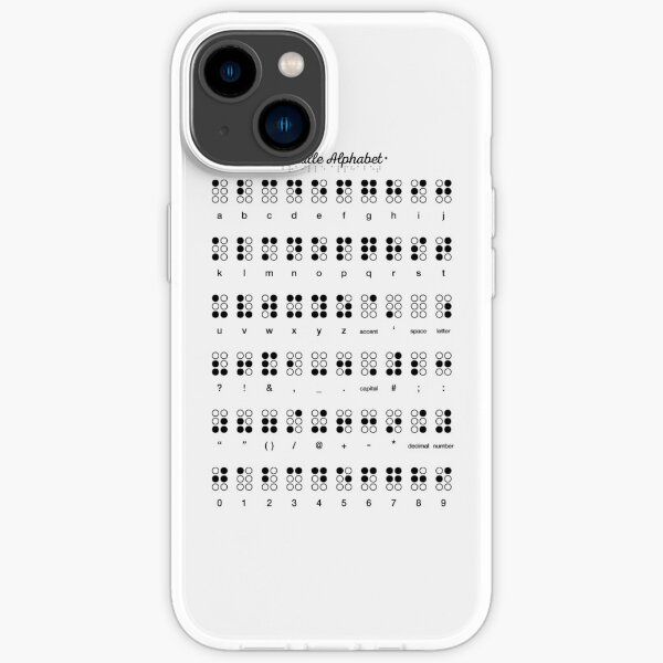 "Braille Alphabet" iPhone Case for Sale by innasoyturk | Redbubble