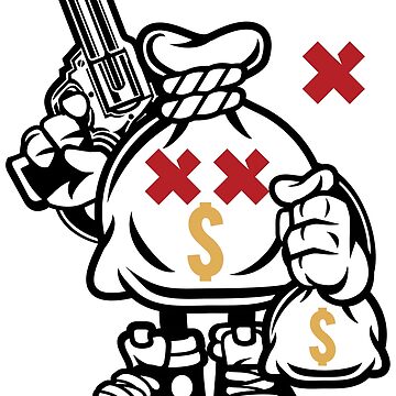 "Money Takers Cartoon Drawing" Art Board Print for Sale by masum8282 ...