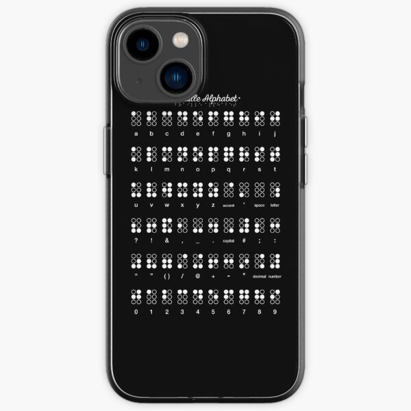 "Braille Alphabet" iPhone Case for Sale by innasoyturk | Redbubble