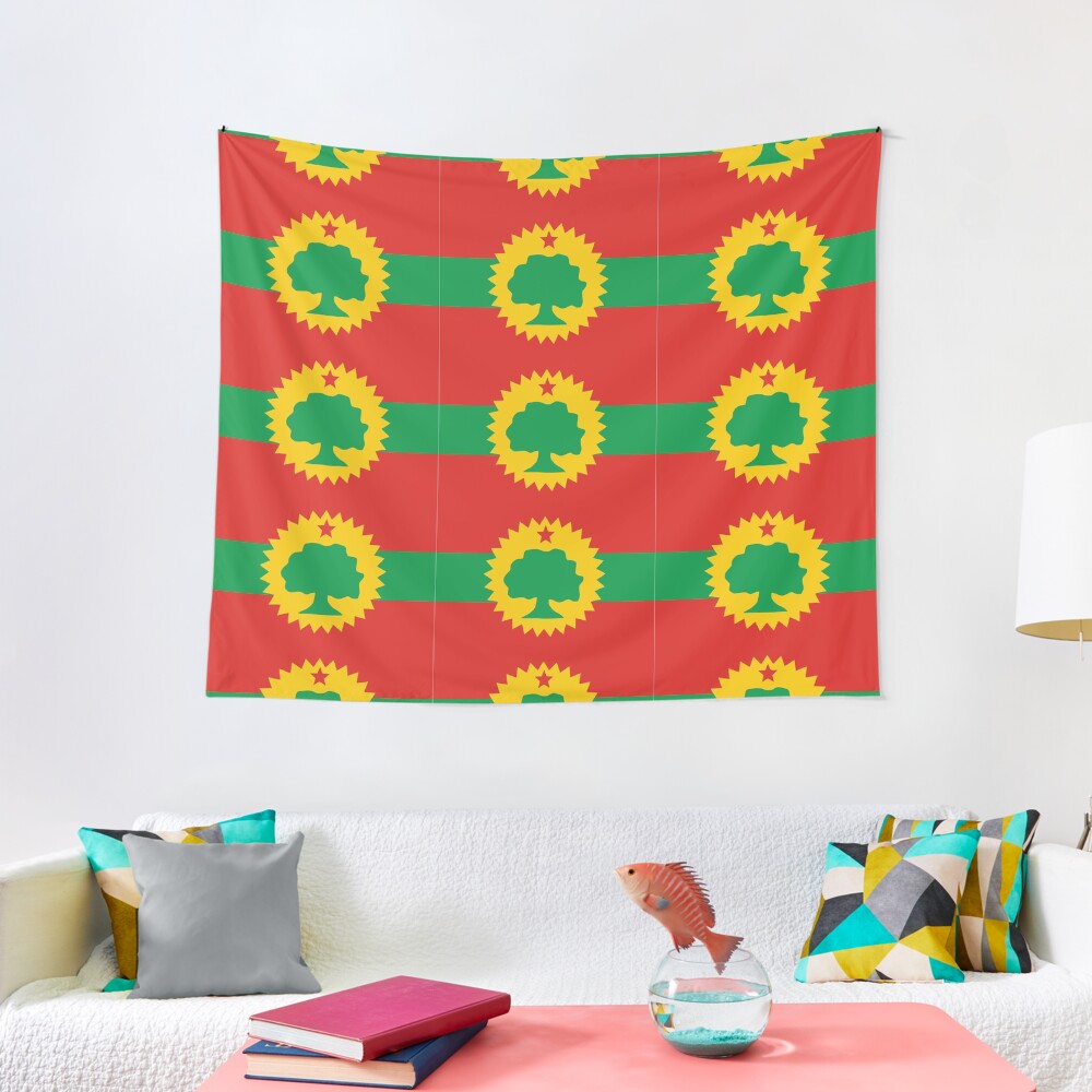 Flag Of The Oromo People Oromoo Tapestry For Sale By Tonbbo Redbubble