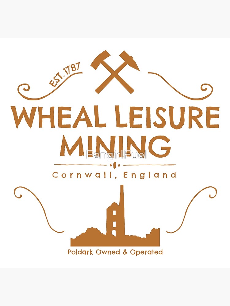 "Wheal Leisure Mining - Copper" Poster by FangirlFuel | Redbubble