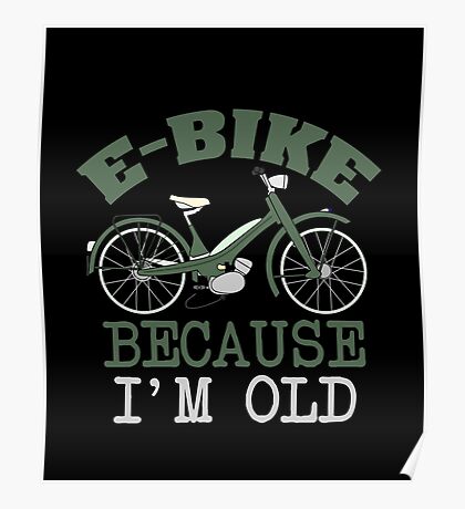 Electric Bike Posters | Redbubble