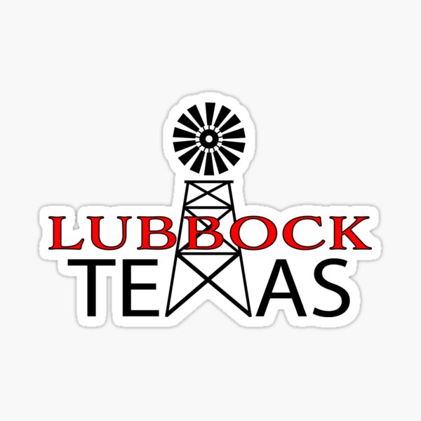 "Lubbock Texas" Sticker for Sale by RemadeDesign | Redbubble