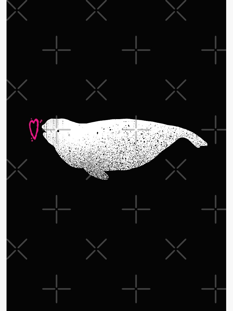 "beluga love" Poster by barmalisiRTB | Redbubble