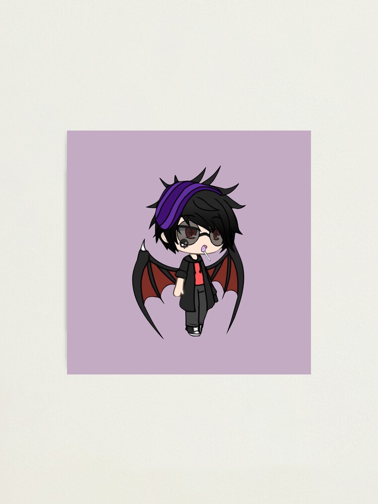"Gacha Life Series - Karl Chibi Vampire Boy" Photographic Print for ...