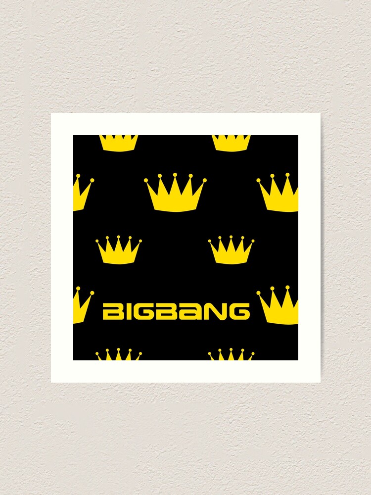 "BIGBANG Crown Pattern 2" Art Print for Sale by skeletonvenus | Redbubble