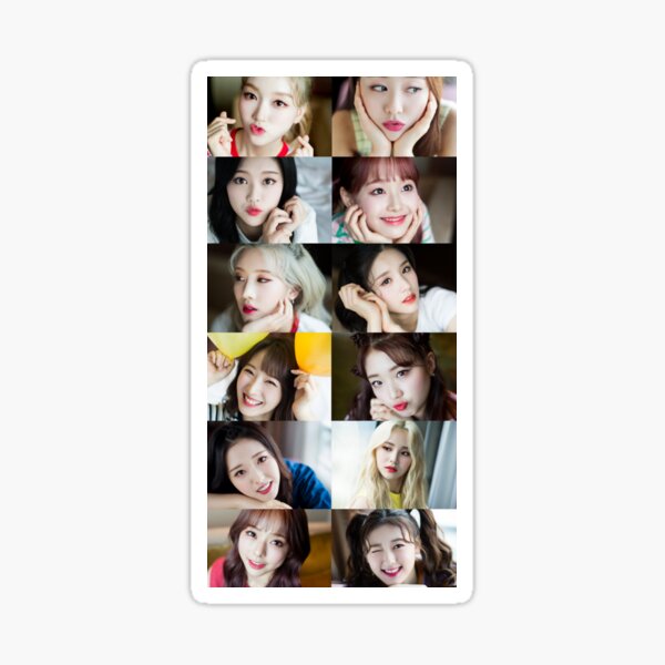 "Loona" Sticker for Sale by straykings | Redbubble