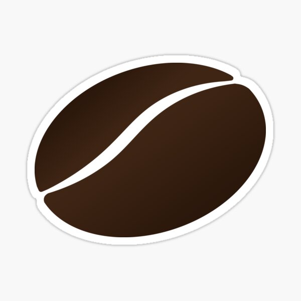 "Coffee Bean" Sticker for Sale by ElectricCoffee | Redbubble