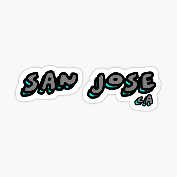 "San Jose Bubble" Sticker by eddien | Redbubble