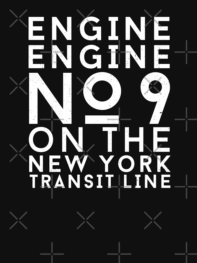 "Engine, Engine Number 9 " T-shirt for Sale by Primotees | Redbubble ...