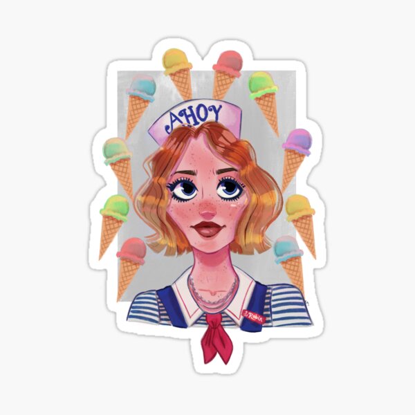 "Robin " Sticker by ArtByGerdy | Redbubble