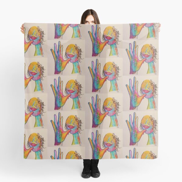 "MOTHER - American Sign Language ASL" Scarf for Sale by EloiseArt ...