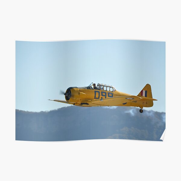 " Albion Park Airshow 2017-Harvard VH-NZH" Poster for Sale by muz2142 ...