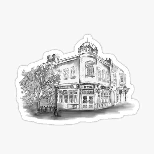 "United Kingdom Pavillion Epcot" Sticker for Sale by Sharilea | Redbubble