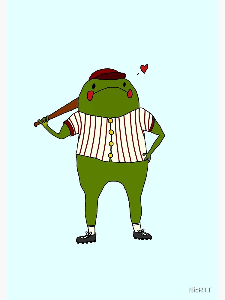 "Fella The Frog" Poster by NicRTT | Redbubble