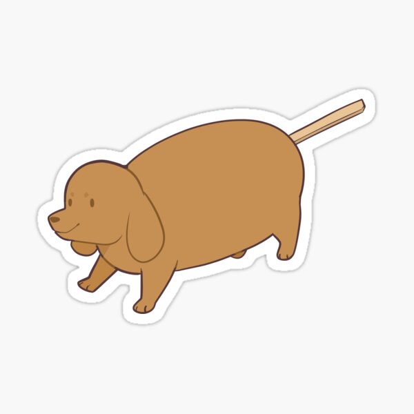 "corn dog" Sticker by gabbiful | Redbubble