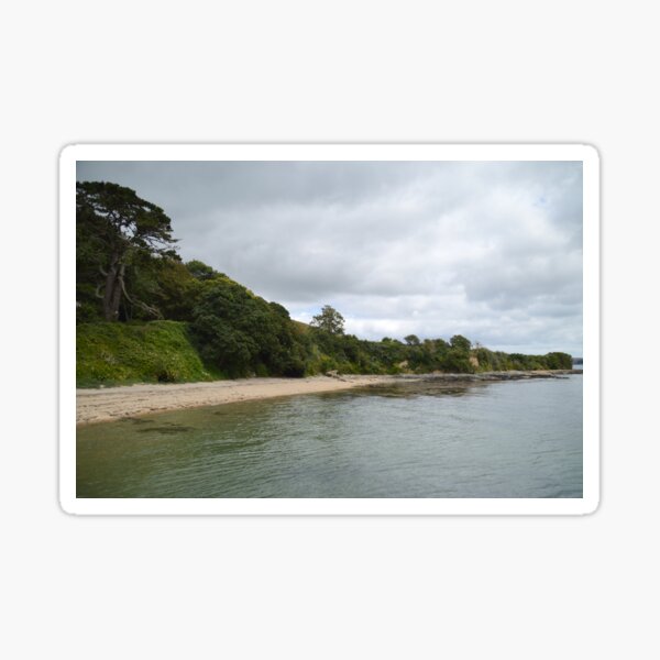 "Cornish Beach" Sticker for Sale by pursuits | Redbubble