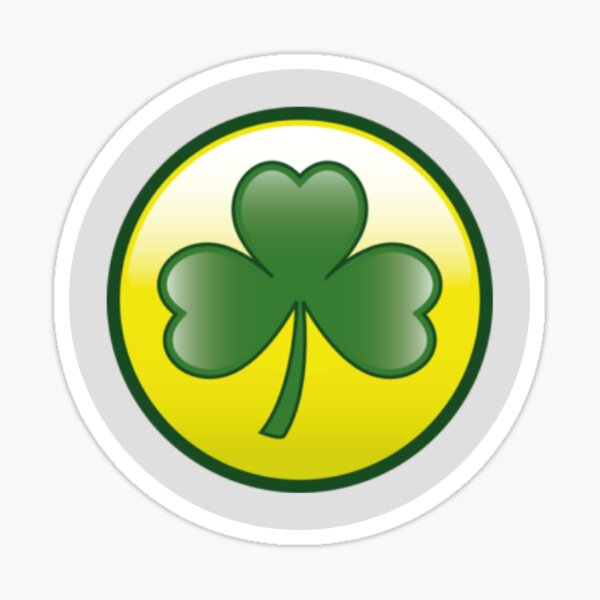 Three Leaf Clover Stickers | Redbubble