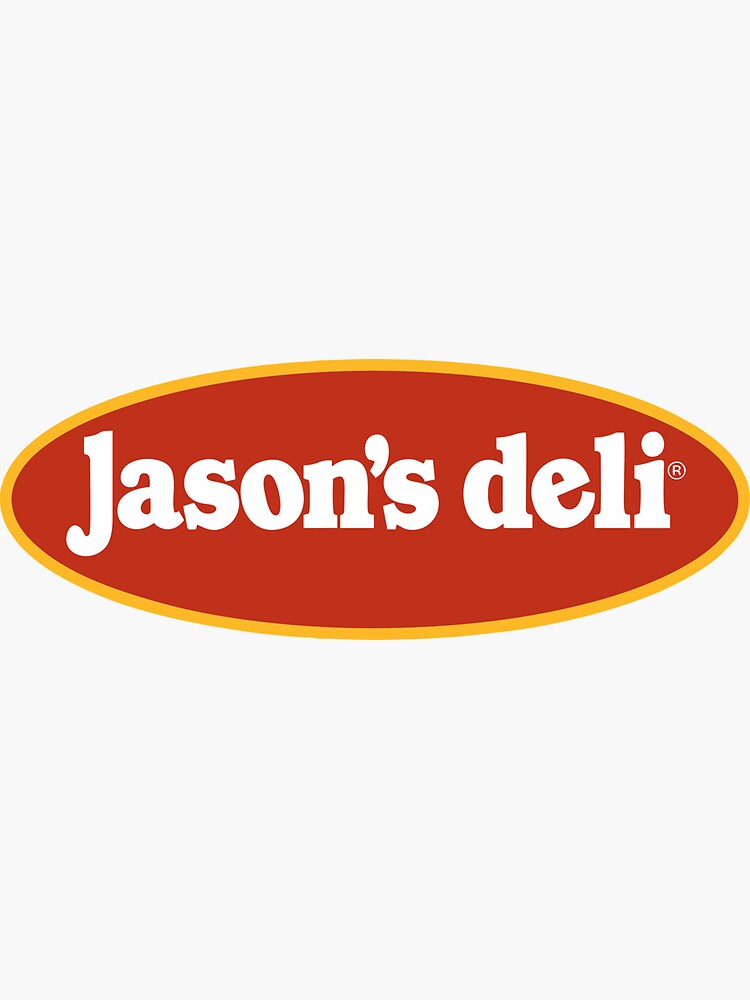 "Jason’s Deli Logo" Sticker for Sale by biancasila | Redbubble