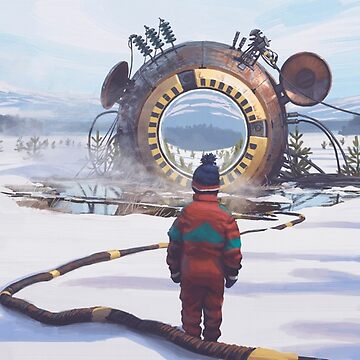 "The Course Start" Canvas Print for Sale by Simon Stålenhag | Redbubble