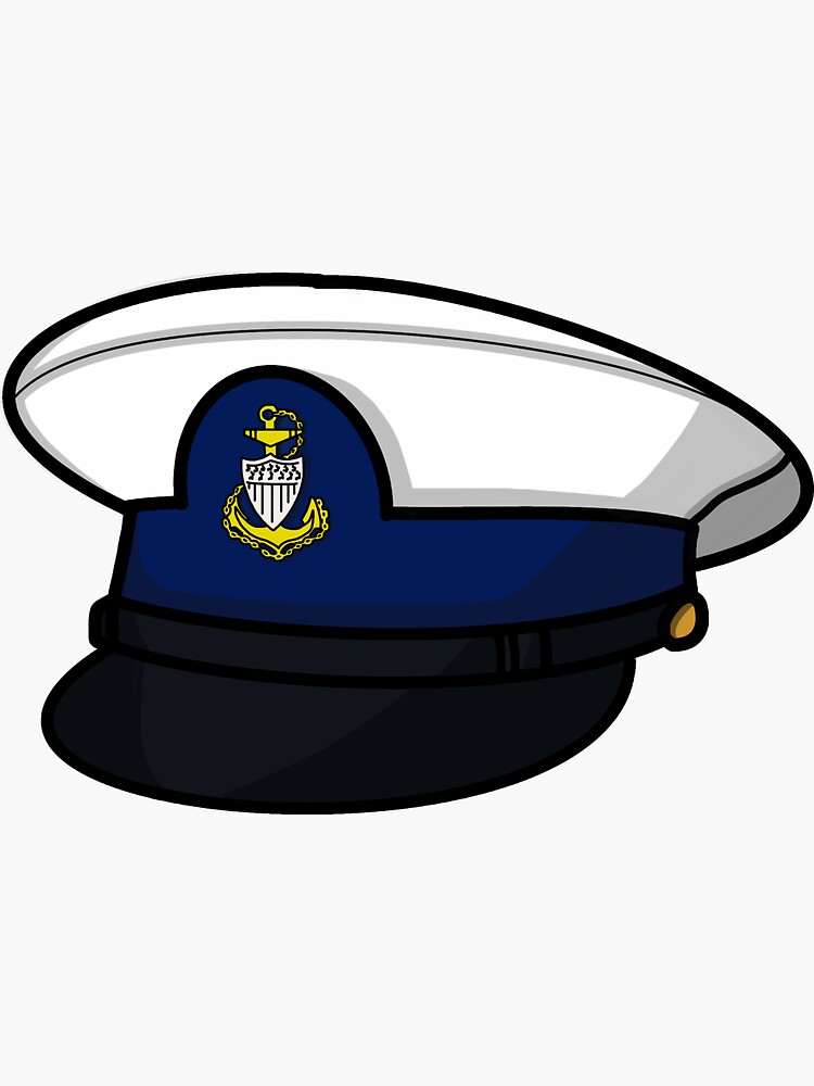 "U.S. Coast Guard Chief Petty Officer Cover" Sticker for Sale by ...