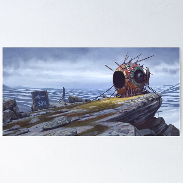 "The Course One" Poster for Sale by Simon Stålenhag | Redbubble