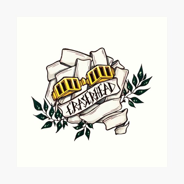 "My Hero Academia Eraserhead Goggles and Scarf" Art Print by ...