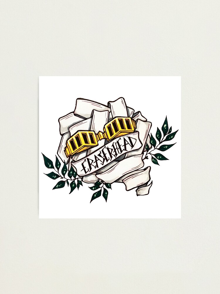 "My Hero Academia Eraserhead Goggles and Scarf" Photographic Print for ...