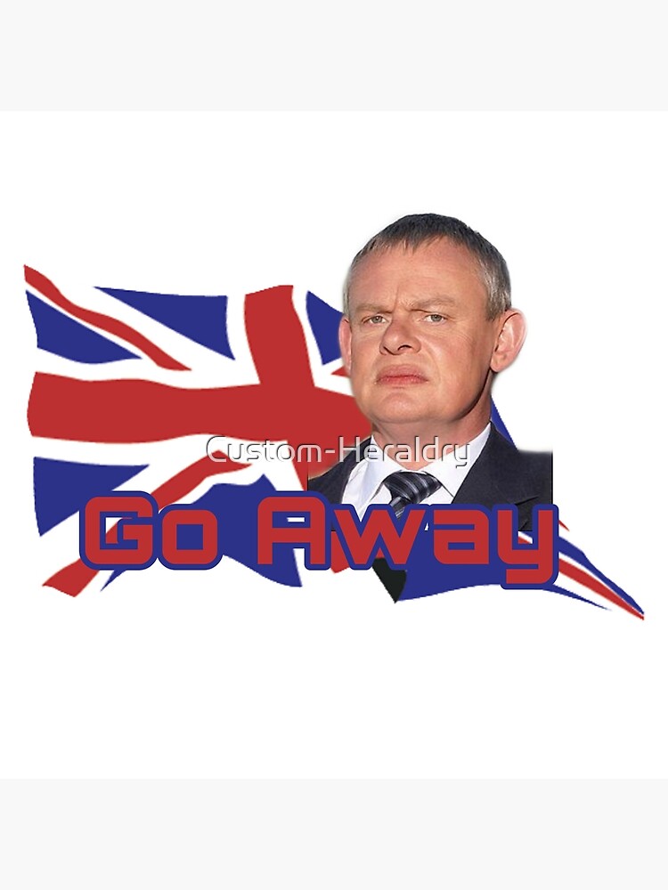 "Doc Martin" Poster for Sale by Custom-Heraldry | Redbubble