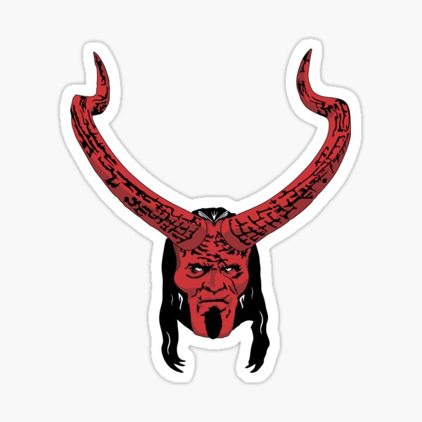"Hellboy" Sticker by JAC2130 | Redbubble