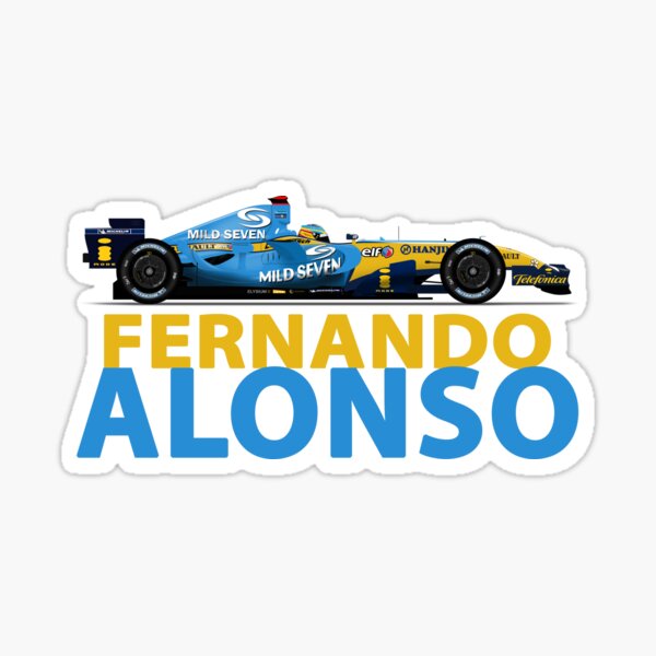 Sticker: Fernando Alonso | Redbubble
