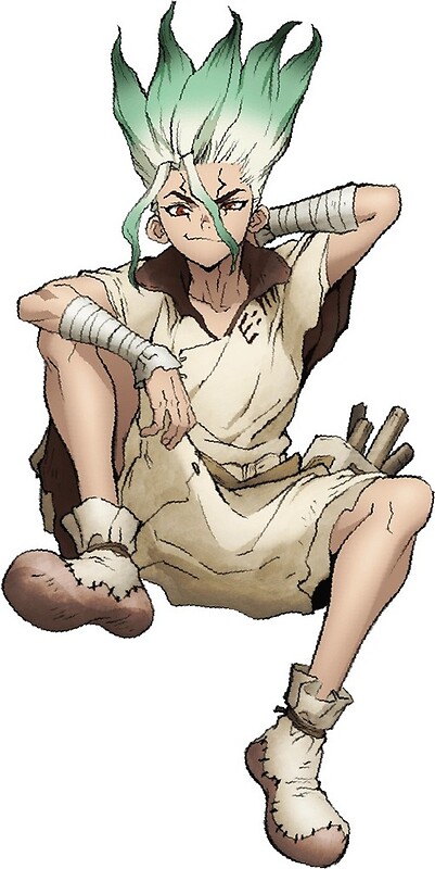 "Senku Ishigami Dr. Stone" by PunderfulShirts | Redbubble