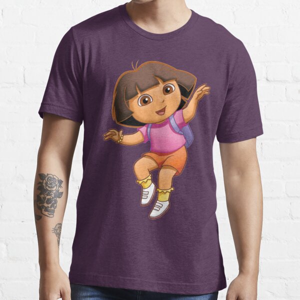 "DORA THE EXPLORER" T-shirt for Sale by amitdavidov | Redbubble | dora ...