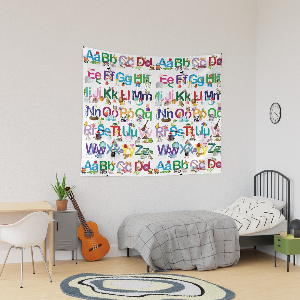"Alphabet for kids" Poster for Sale by retrocharm | Redbubble