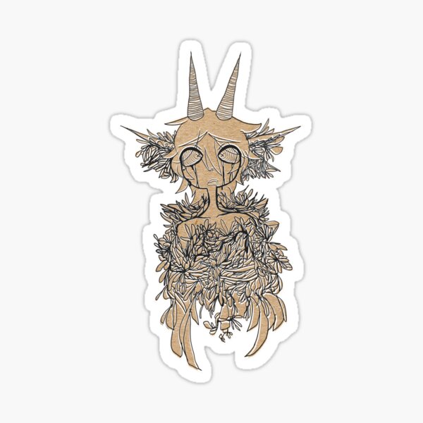 "JUST LET ME ROT!" Sticker by hakuryuu | Redbubble