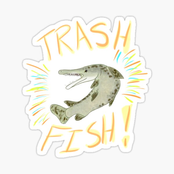 Gar Fish Stickers | Redbubble
