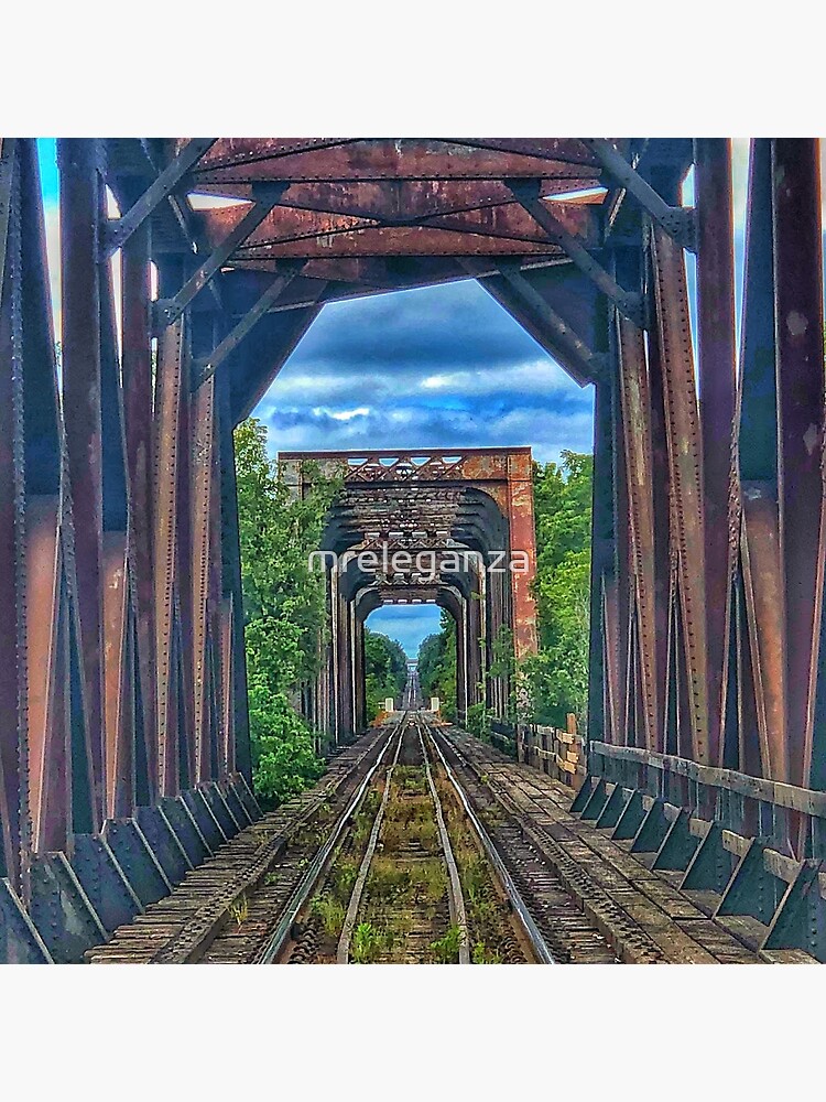 "Riding The Rails" Poster by mreleganza | Redbubble