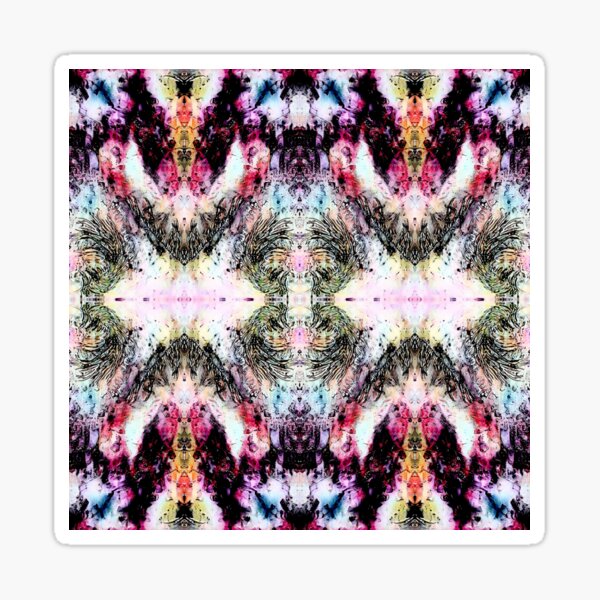 "Pattern and Color" Sticker by shriamato | Redbubble